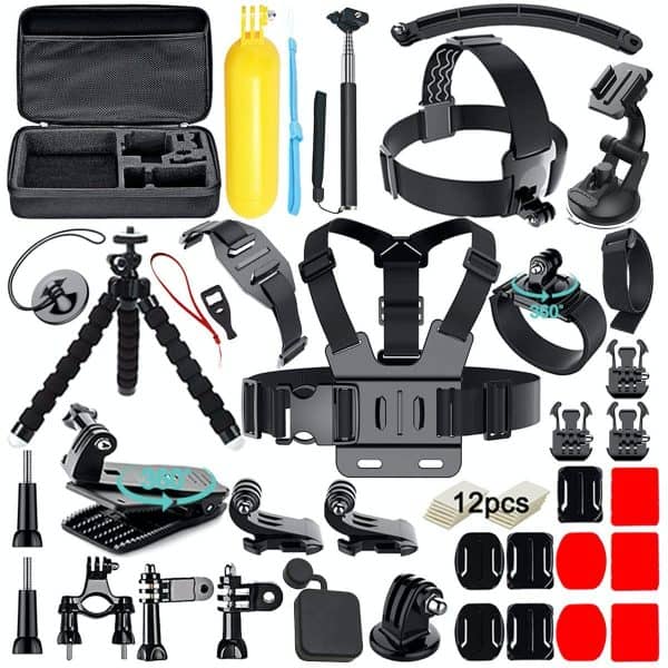 Los mejores accesorios para tu GoPro HERO11, HERO10, HERO9, HERO8, HERO7,